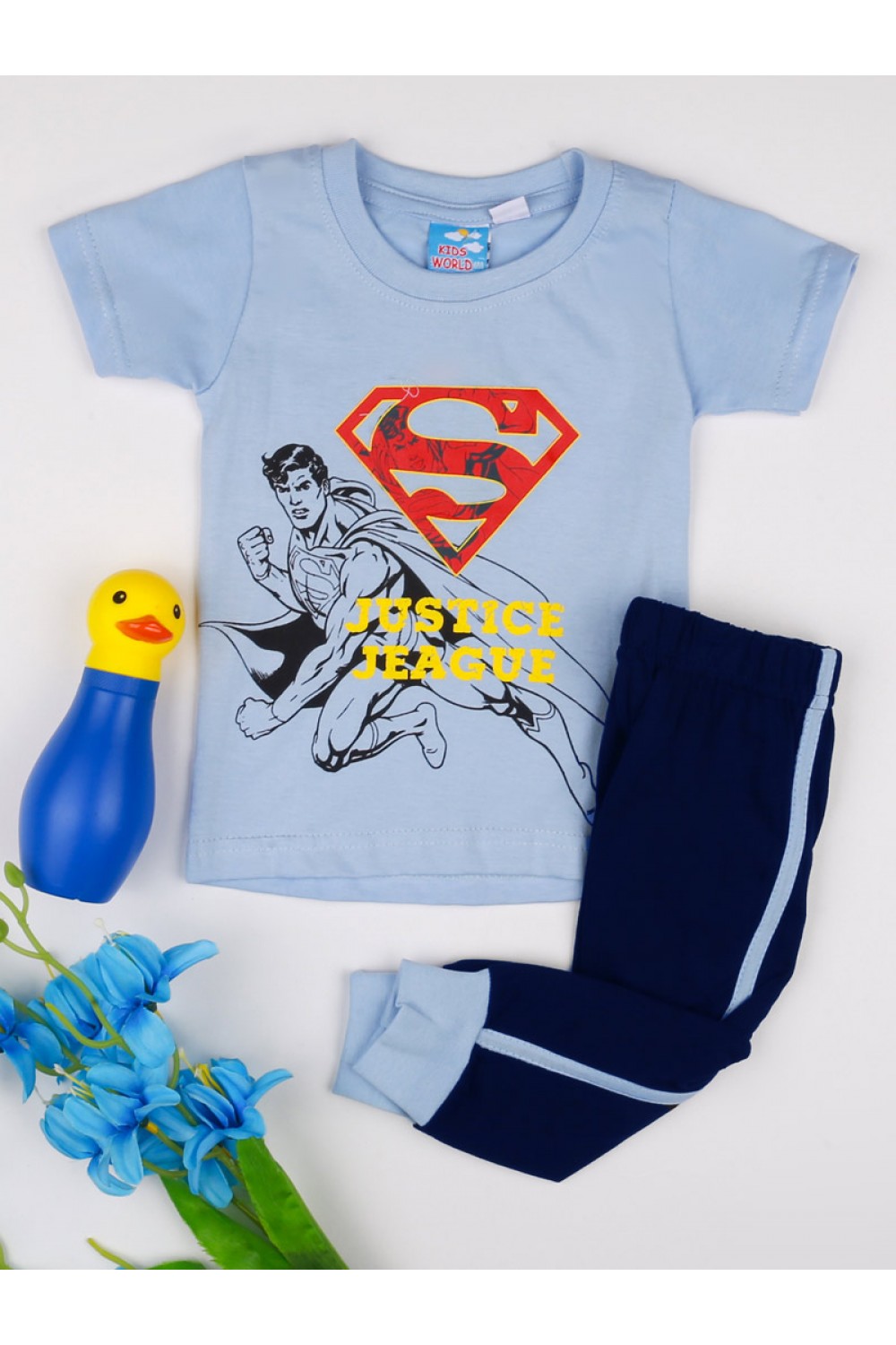 Superman T-shirt and pants