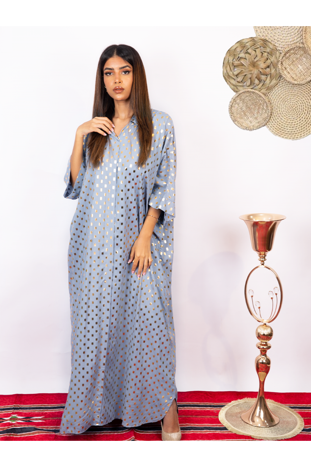 Galabia on the founding day dotted with golden color