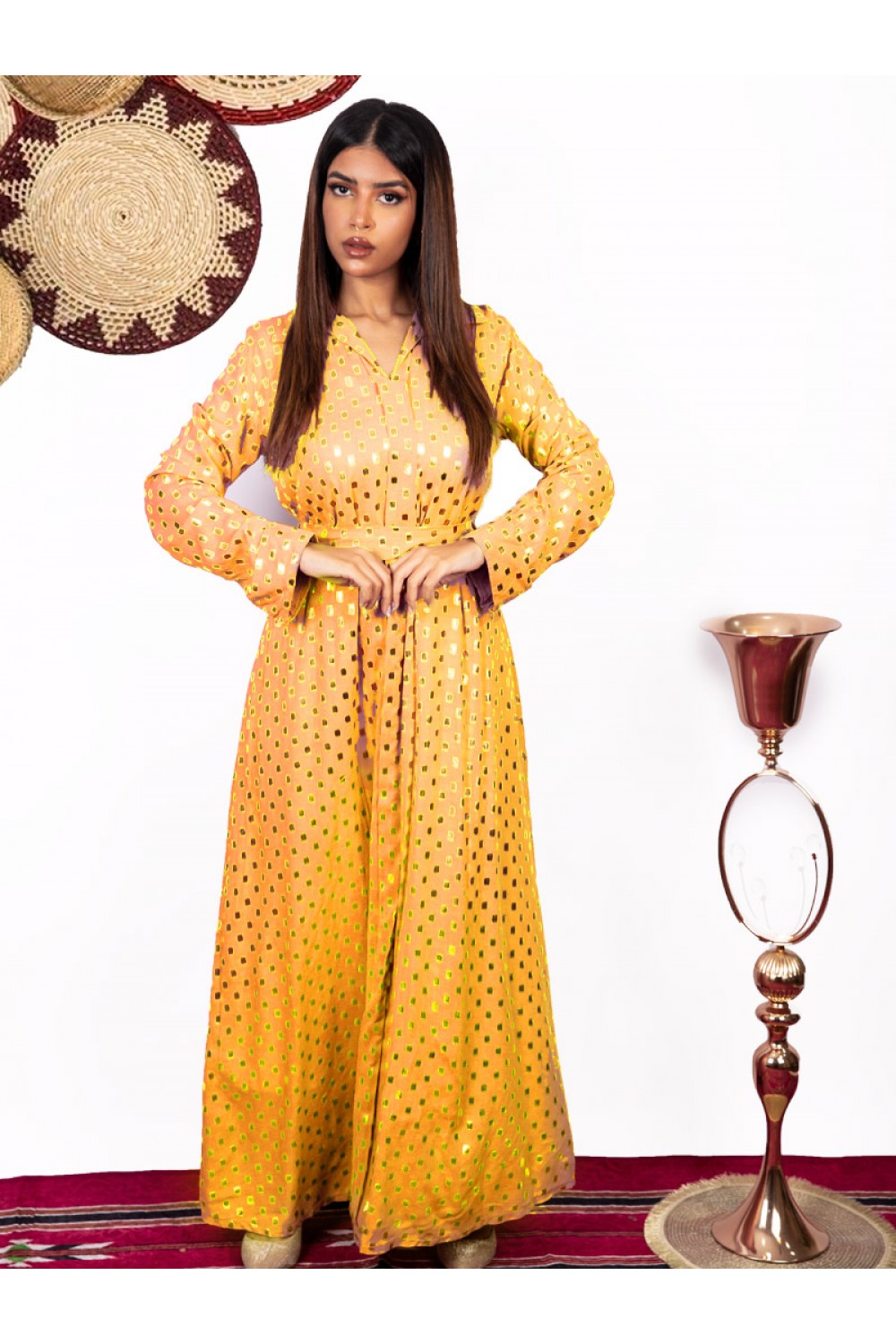 Golden galabia dotted on the founding day