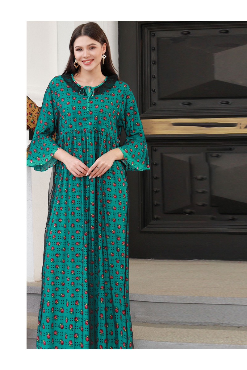 Traditional Jalabiya with prints