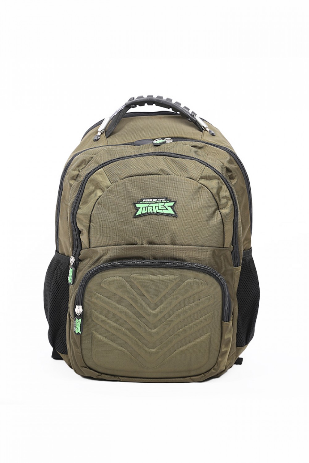 Backpack with zip and multiple pockets