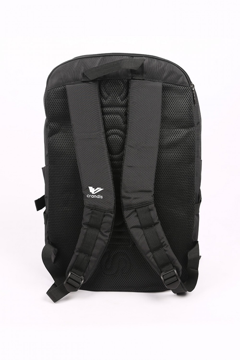Zippered backpack with multiple pockets