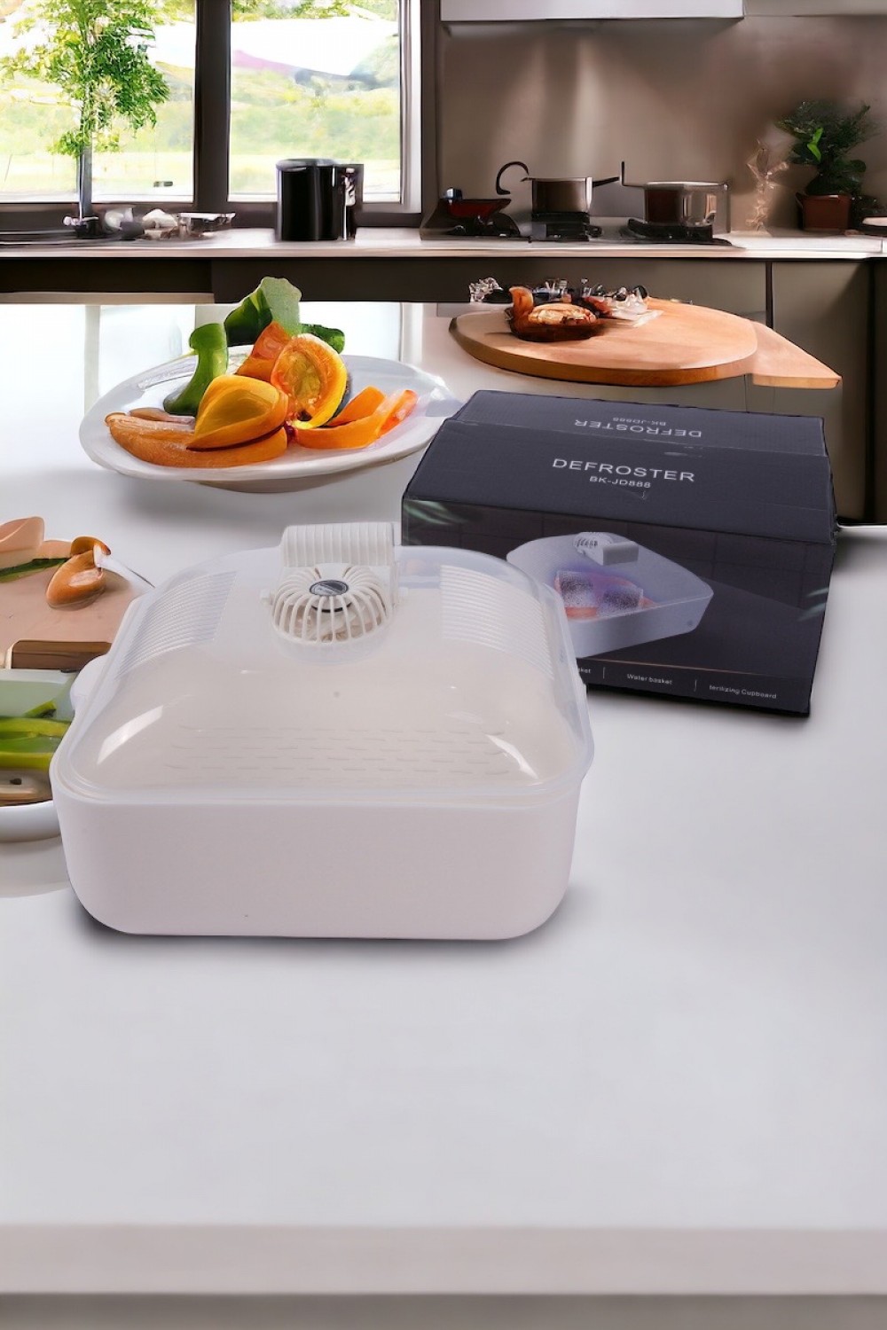 Electric charge fan top defrosting meat and frozen food machine - اواني ...