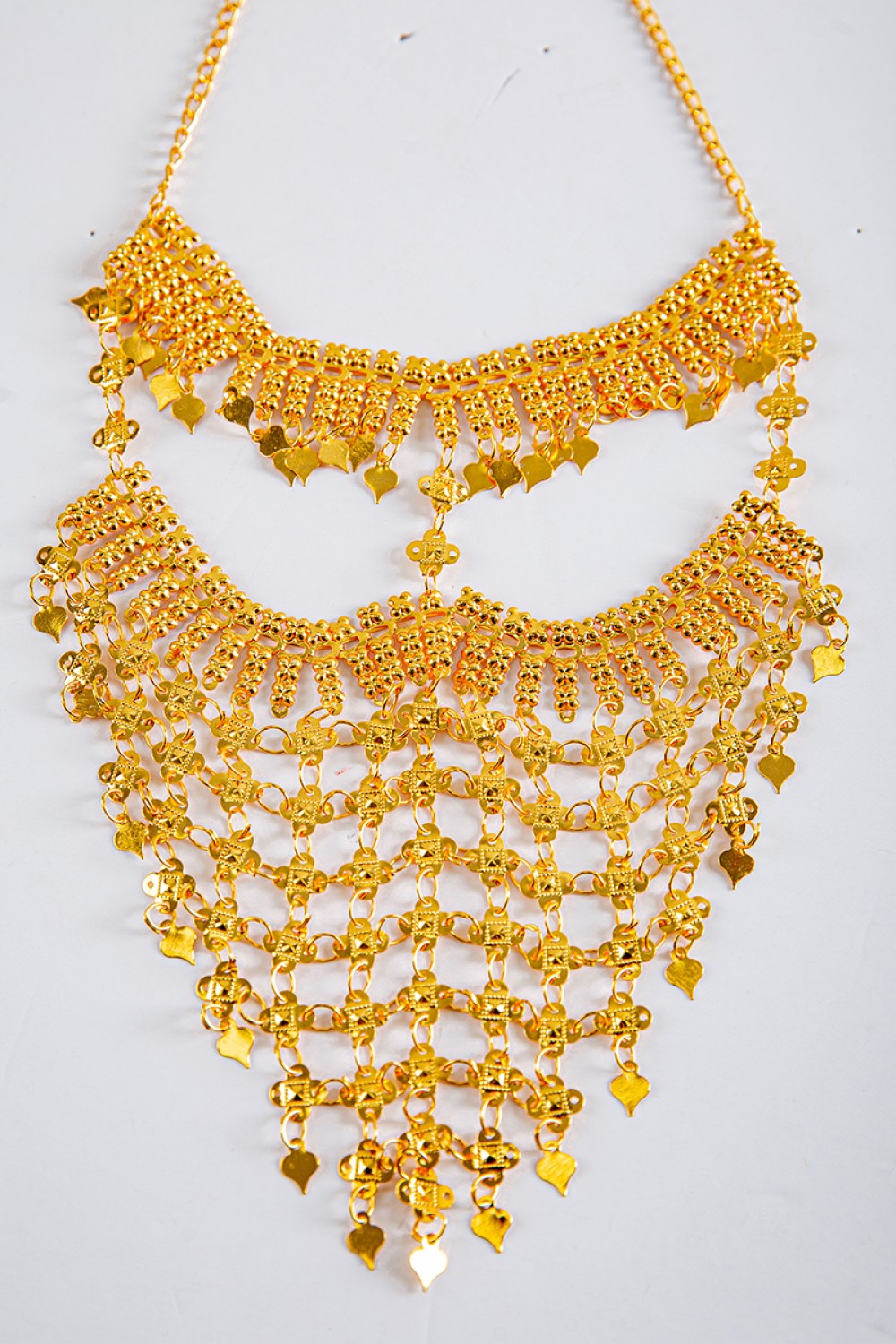 Women's gold burqa for Foundation Day - YX-02